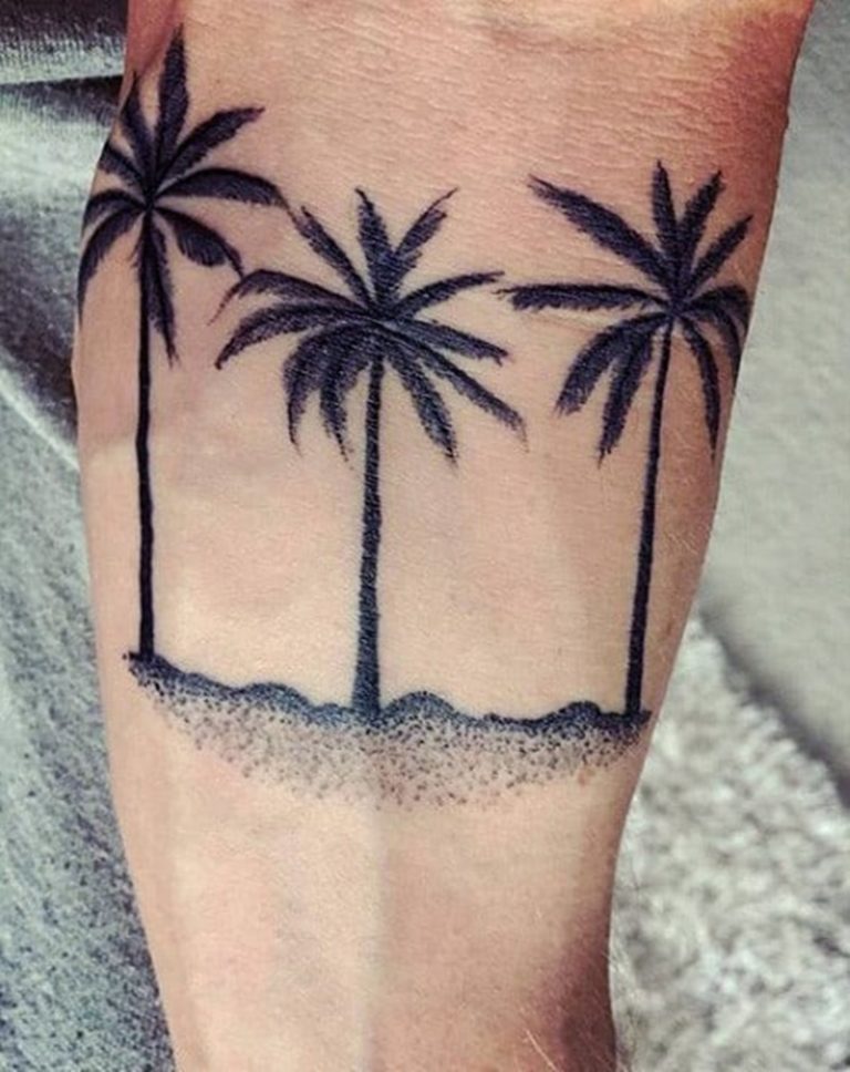 115 Palm Tree Tattoo Ideas that will add an Elegant Touch - Wild Tattoo Art