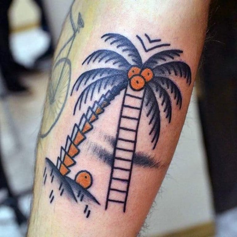 115 Palm Tree Tattoo Ideas that will add an Elegant Touch - Wild Tattoo Art