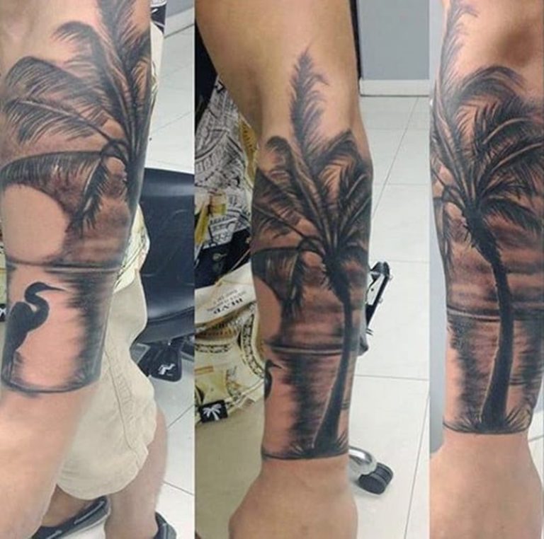 115 Palm Tree Tattoo Ideas that will add an Elegant Touch - Wild Tattoo Art